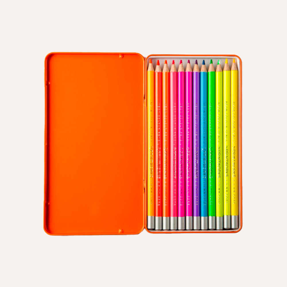 Color Pencil Set, Neon - Fotografiska